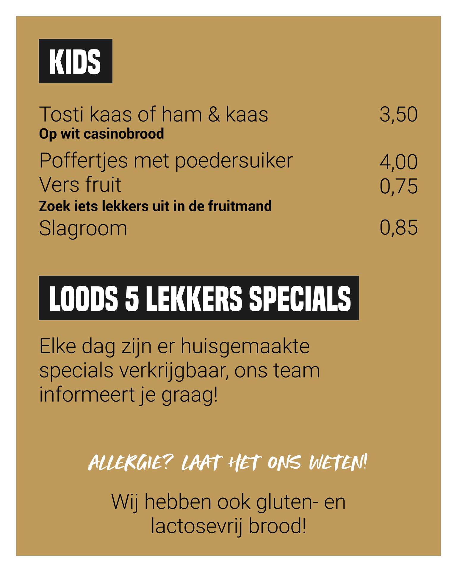 Loods 5 Lekkers - Loods 5