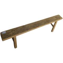 Oud houten bankje - Hal- & eetkamerbanken - Loods 5