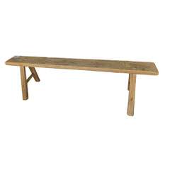 Oud houten bankje - Hal- & eetkamerbanken - Loods 5