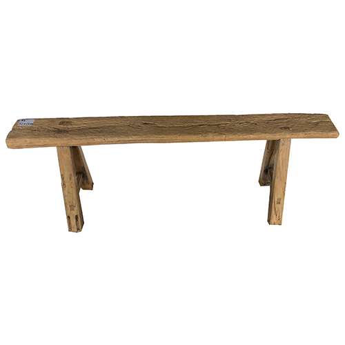 Oud houten bankje - Hal- & eetkamerbanken - Loods 5