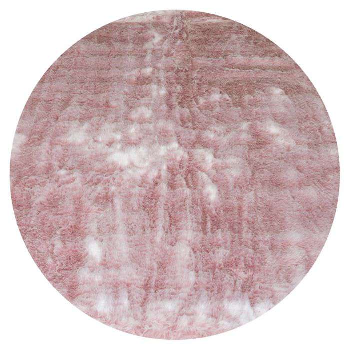Home67 Vloerkleed Donsie Pink Rond kopen? Shop vloerkleden bij Loods 5