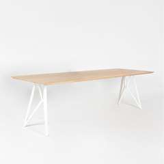 Studio HENK Studio HENK tafel Butterfly Rechthoekig - wit frame, HPL ...