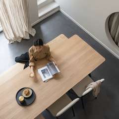 Studio HENK Studio HENK tafel Butterfly Rechthoekig - wit frame, HPL ...