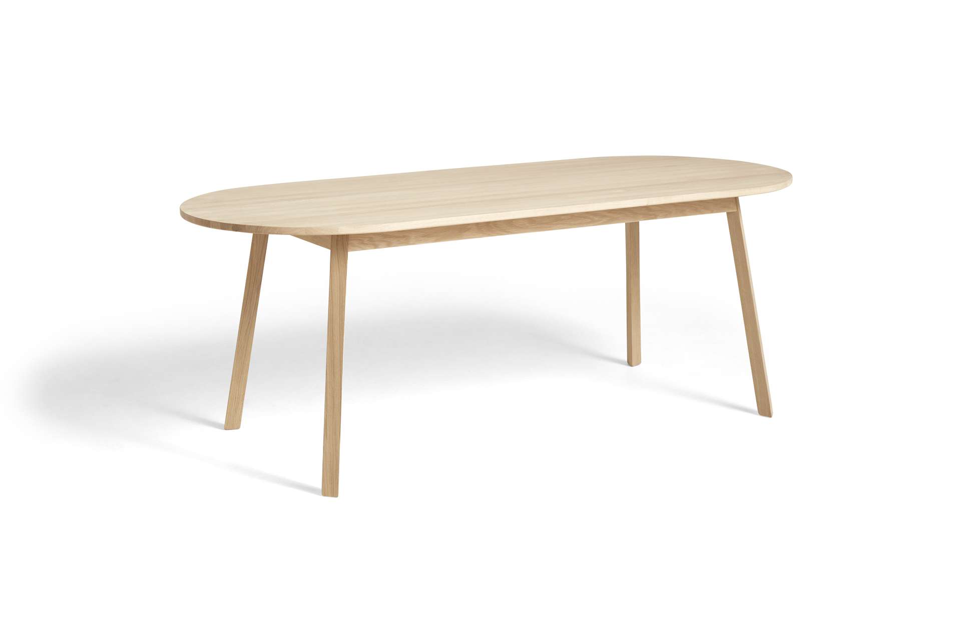 HAY tafel Triangle Leg - Eiken gezeept - Eettafels - Loods 5