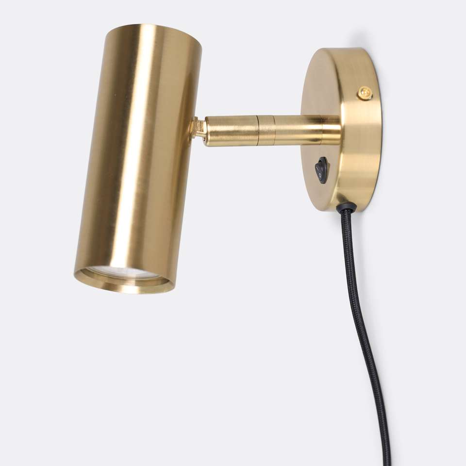 Wandlamp Lio gold - Wandlampen - Loods 5
