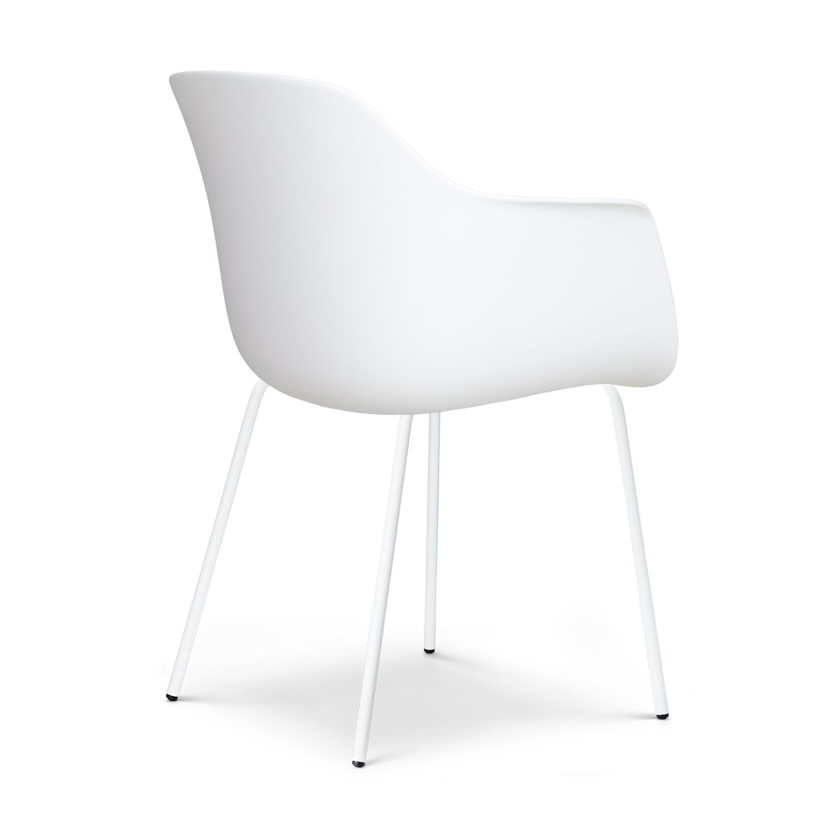 Nolon Eetkamerstoel Nora-Liz wit - met armleuningen (incl. zitkussen ...