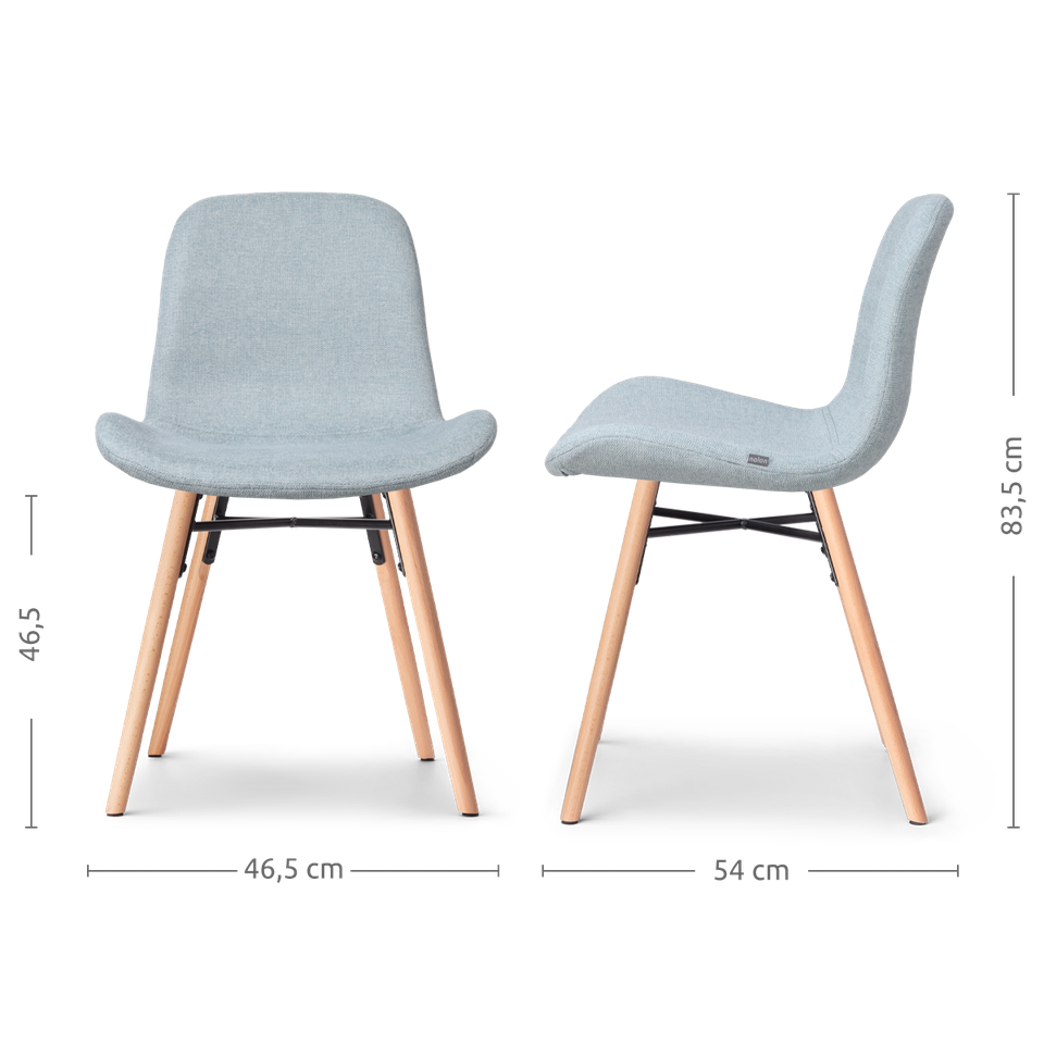 Nolon Eetkamerstoel Nena-Fé gestoffeerd kopen? Shop eetkamerstoelen bij ...